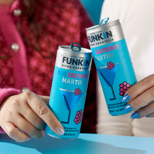 Nitro Blue Raspberry Martini | Buy online | FUNKIN COCKTAILS | FUNKIN ...