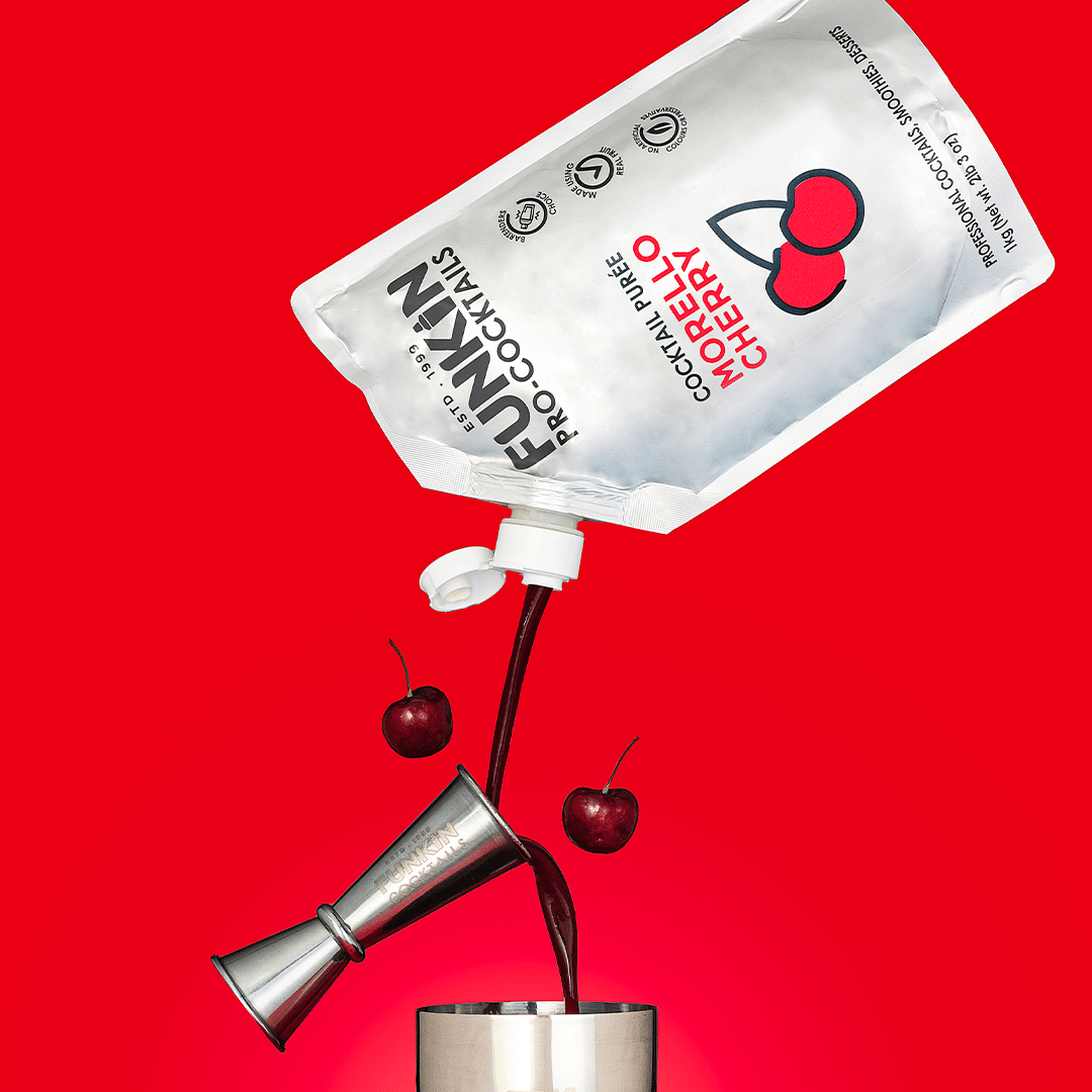 Morello Cherry Cocktail Puree | Fruit Puree | FUNKIN COCKTAILS | FUNKIN ...