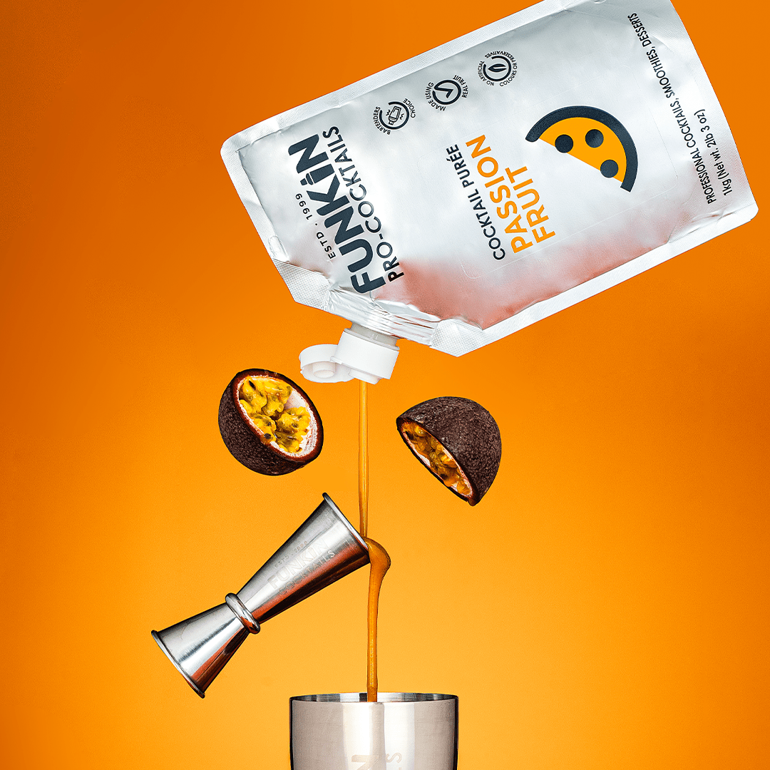 Passion Fruit Cocktail Puree | Buy Online | FUNKIN COCKTAILS