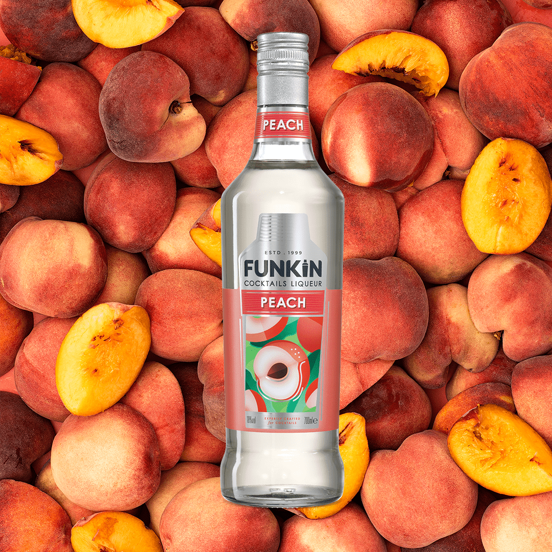 Peach Liqueur | Cocktail Liqueurs | FUNKIN COCKTAILS | FUNKIN COCKTAILS